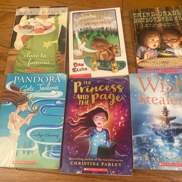 Scholastic | Other | Scholastic Book Collection Vibrant Covers 6 Books ...